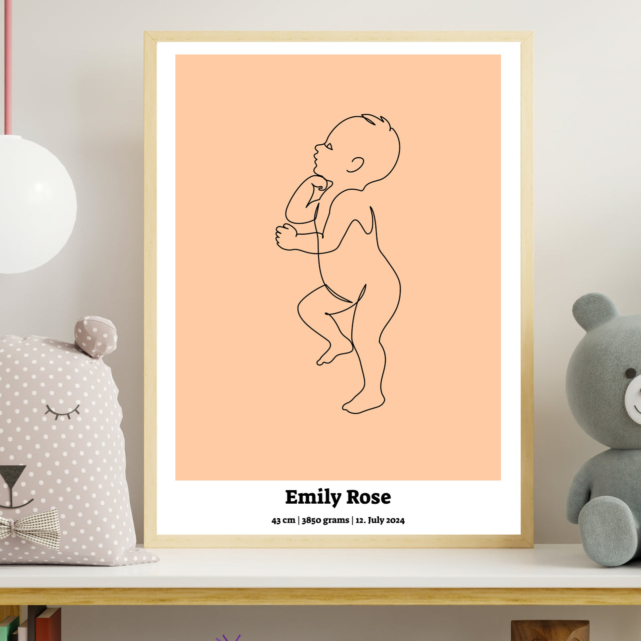 Custom Nursery Wall Art | Personalised Baby Gifts | Buy For A Baby